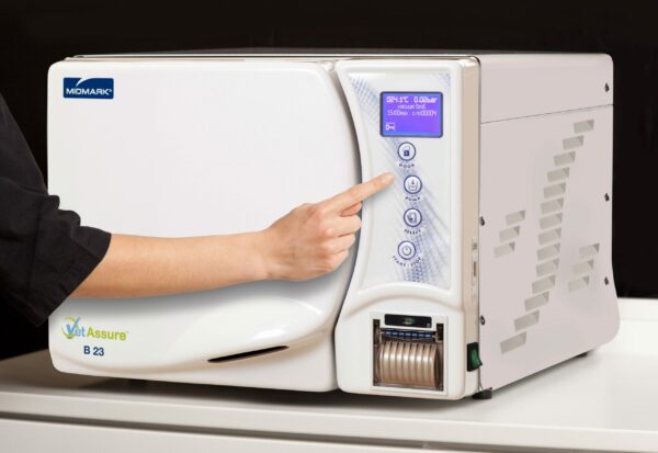 Midmark VetAssure B18 & B23 Steriliser · SVS Veterinary Supplies Ltd