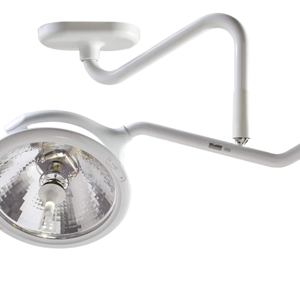 Midmark 255 LED Ceiling Mount Surgical Light · SVS Veterinary Supplies Ltd